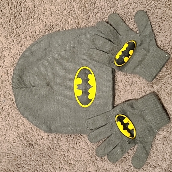 Accessories | Batman Beanie And Matching Glove Set | Poshmark